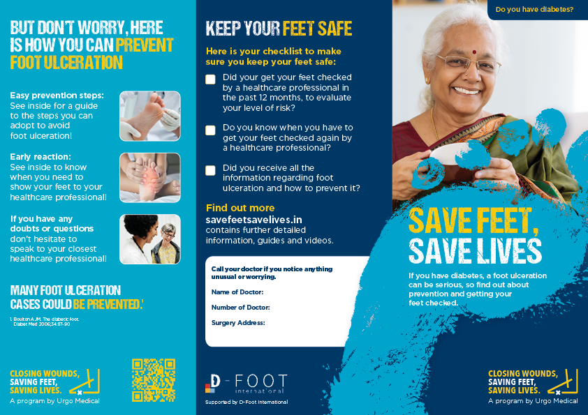 Education Flyers - URGO DFU Patients